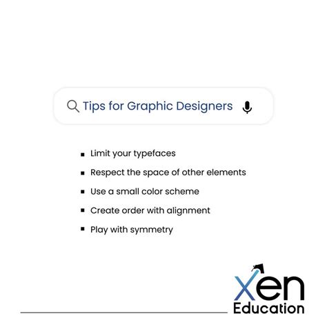 Xen Education On Linkedin Tips For Graphic Designers