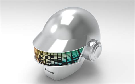 Daft Punk Thomas Bangalter Helmet 3d Model Cgtrader