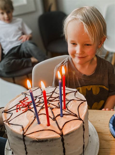 Modern Spiderman Birthday Party Ideas Lemon Thistle