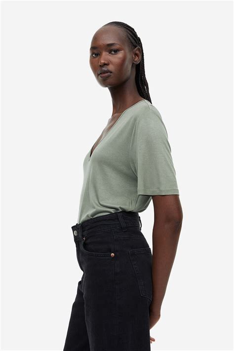 V Neck T Shirt