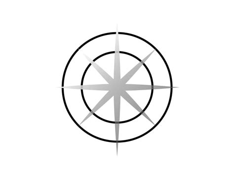 Compass Shape Logo Template Png Vector In Svg Pdf Ai Cdr Format