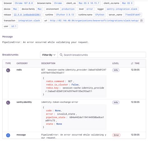 Slack Integration Throws An Error On Setup On Premise · Issue 40828