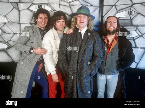 British Band Slade In January 1985 In Neuwied Germany L R Jim Lea