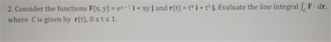Solved Consider The Functions F X Y Ex I Xyj And Chegg
