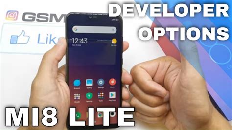 Xiaomi Mi 8 Lite Developer Options Youtube