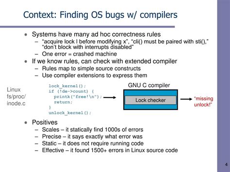Ppt Bugs As Deviant Behavior Inferring Errors In Systems Code Powerpoint Presentation Id