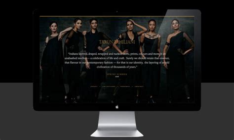 Tarun Tahiliani Web Design Analysis Designrush