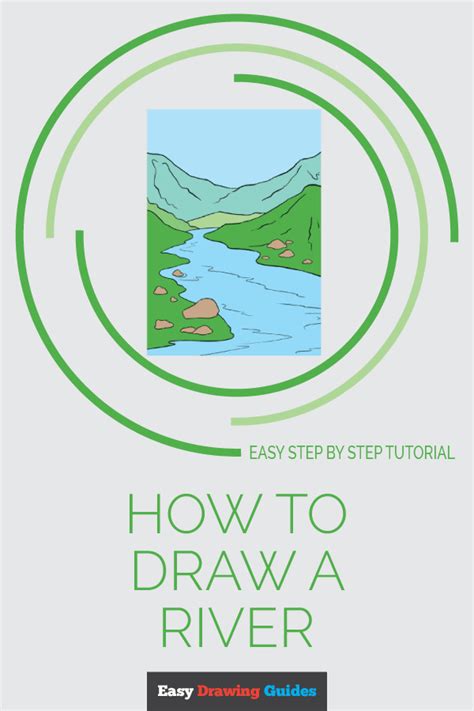 How To Draw A River Really Easy Drawing Tutorial