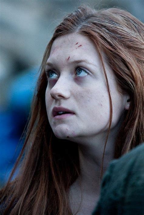 Deathly Hallows Part 2 Movie Still Bonnie Wright Ginny Weasley Harry