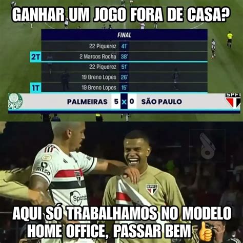 Confira Memes Da Goleada Do Palmeiras Para Cima Do São Paulo Gazeta