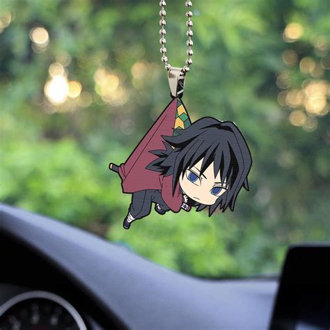 Anime Demon Slayer Giyu Tomioka Custom Shape Ornament Custom Shape Car