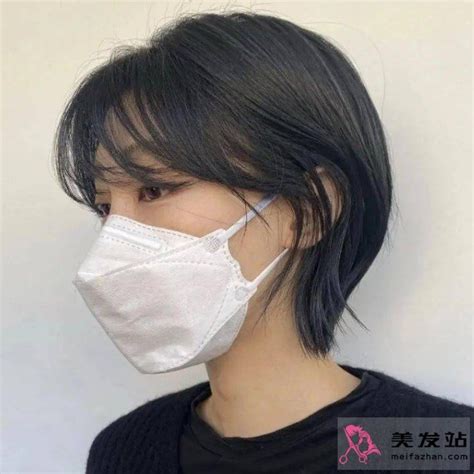 低调简约黑色短发推荐 时尚百搭谁剪都好看女生短发 美发站
