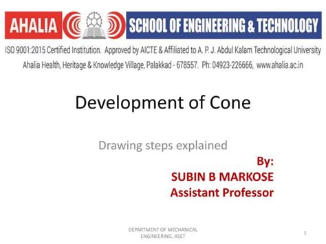 Development Of Cone Pptx