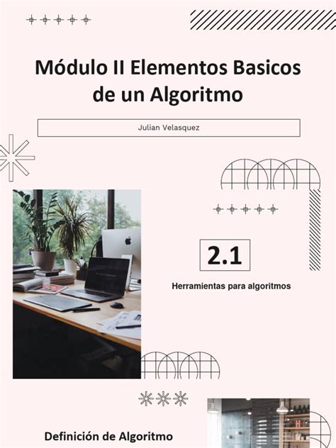 modulo ii desalog pdf algoritmos programación