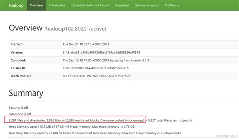 解决namenode一直处于安全模式的问题name Node Is In Safe Mode Csdn博客