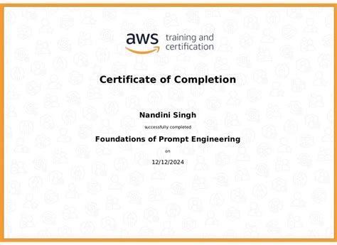 Aws Promptengineering Ai Machinelearning Artificialintelligence Nandini Singh