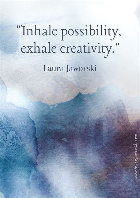 Inhale Possibility Exhale Creativity A Collection Of Quotes About Art