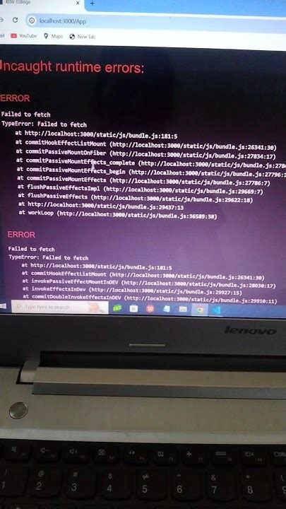 failed to fetch typeerror failed to fetch coding frontend react