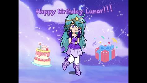 Happy Birthday Lunar 🎁🎉🎂 Youtube