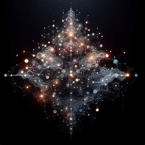 Abstract Neural Network Visualization Stock Image Image Of Data