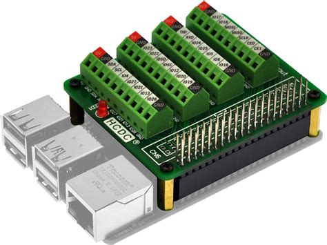 Treedix Rpi Gpio Terminal Block Breakout Board Module