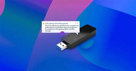 How To Solve Usb Device Not Recognized Error In Windows Umgeeks