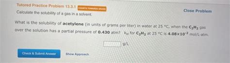 Solved Tutored Practice Problem 13.3.1 COUNTS TOWARDS GRADE | Chegg.com