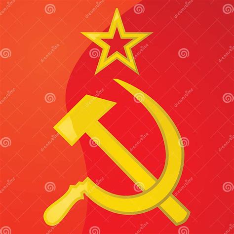 锤子镰刀苏联 向量例证 插画 包括有 概念 光滑 星形 锤子 极权 向量 苏维埃 发光 符号 10173478