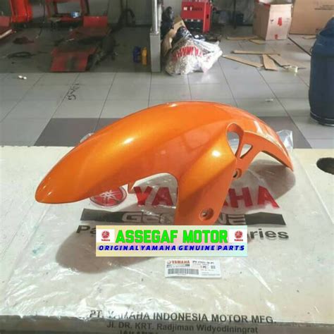 SPAKBOR DEPAN YAMAHA JUPITER MX KING NEW 2019 2020 OREN ORIGINAL YGP