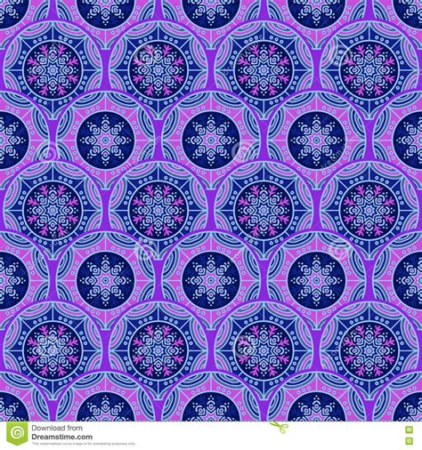 Ethnic Floral Seamless Pattern Stock Vector Illustration Of Cloth