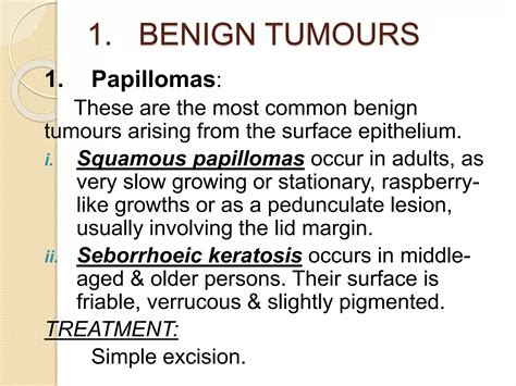 Eyelid Tumours Pptx