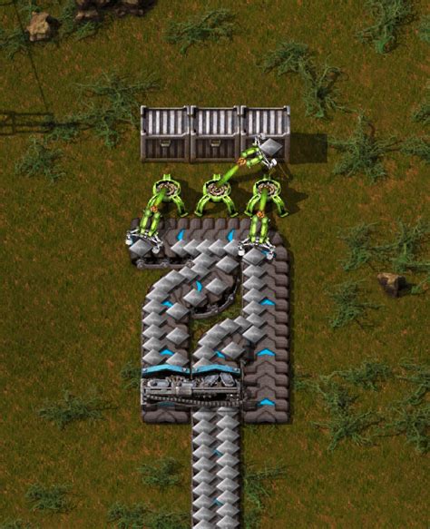 Consuming A Full Blue Belt With 3 Stack Inserters R Factorio