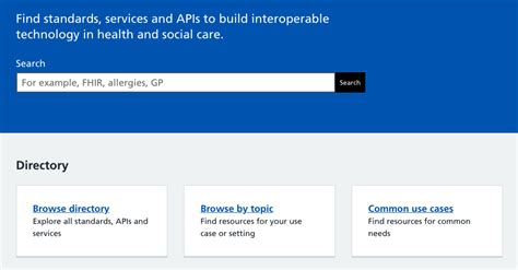 GitHub Nhsx Standards Registry Discovery