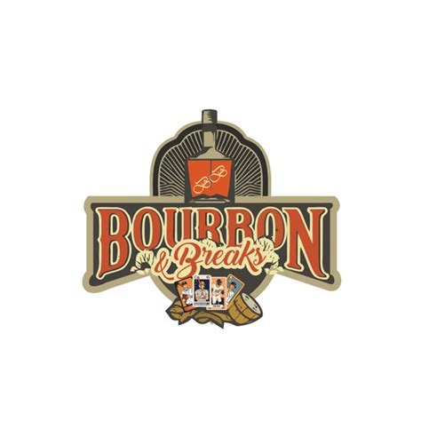 Designs Bourbon And Breaks Sports Cards And Bourbon Logo And Social
