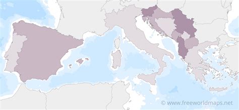 Southern Europe Maps By
