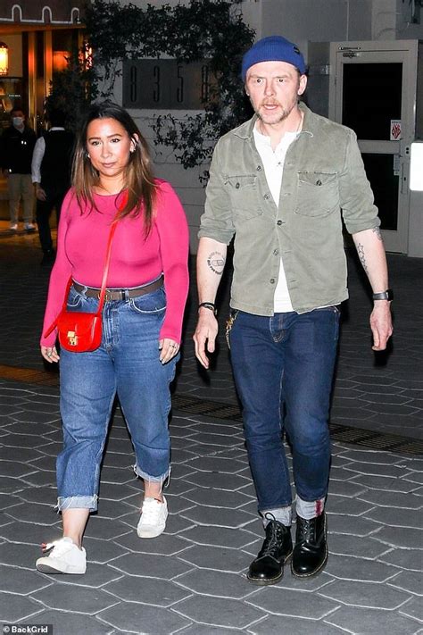 Simon Pegg Wife