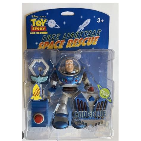 Jual Disney Pixar Toy Beyond Buzz Lightyear Blue Metallic Shopee