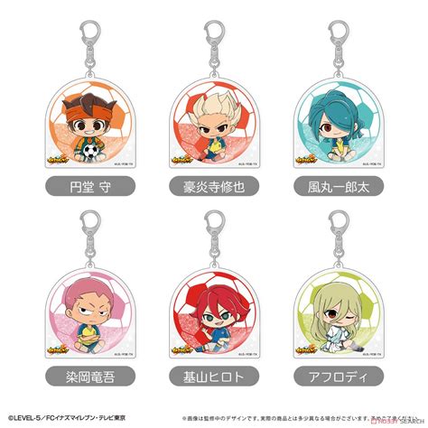 イナズマイレブン グリッターアクリルキーホルダー Vol1 染岡竜吾 キャラクターグッズ 画像一覧