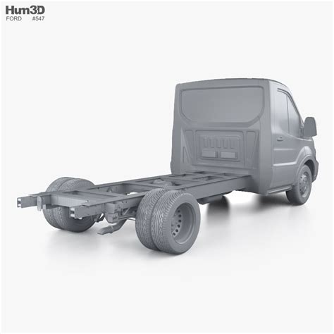 Ford Transit Chassis Cab L2 Us Spec 2021 Modelo 3d Descargar