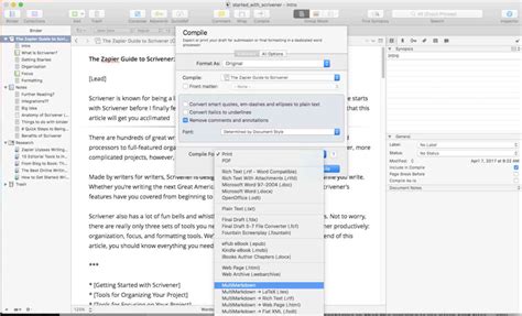 How To Get Started With Scrivener The Writing App For Organized