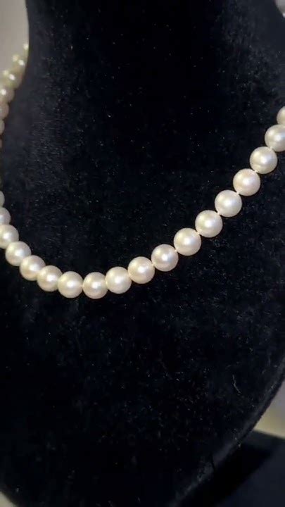 Жемчужная нить с красивой застежкой ️ #jewelry #necklace - YouTube
