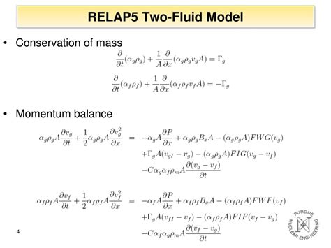 Ppt Relap5 Analysis Of Two Phase Decompression And Pressure Wave