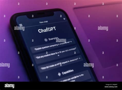 antalya turkey may 8 2023 chatgpt s chatbot interface utilizing