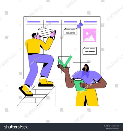 Task Management Abstract Concept Vector Illustration Stock Vector Royalty Free 2113325036