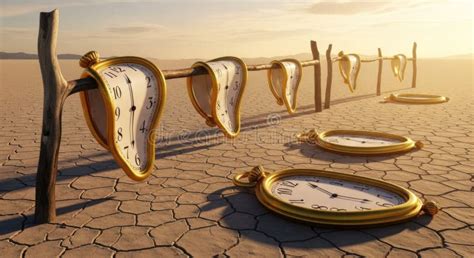 Salvador Dali Clock Wallpaper
