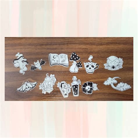 Black Goth Stickers Cute Stickers Pastel Goth Goth Stickers Gothic