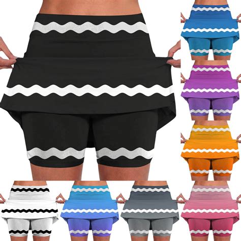High Waisted Athletic Skirts 7 Inch Golf Skorts For Women With Pockets