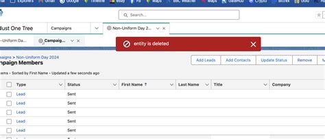 How To Delete Orphaned Campaign Members Salesforce Stack Exchange
