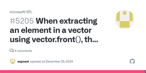 When Extracting An Element In A Vector Using Vector Front The Element S Pointer Points To