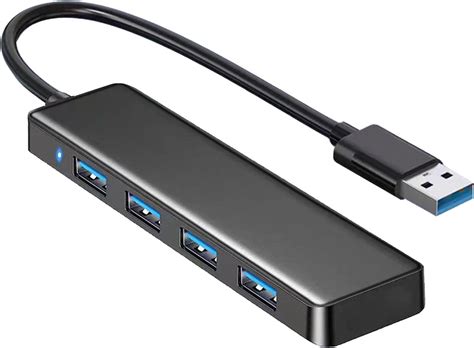 Plugable In Usb Splitter With Dual Usb Ports Compatible With